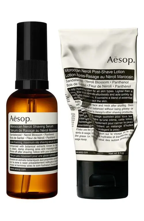 Aesop Moroccan Neroli Shaving Duet - None