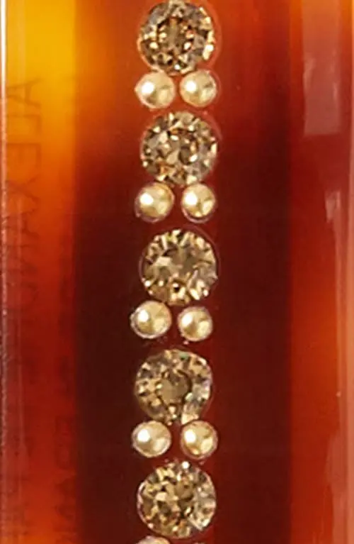 Alexandre De Paris Crystal Barrette - Tortoise
