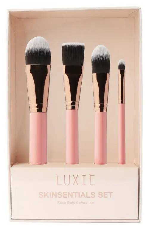 LUXIE Skinsentials Skin Care Brush Set