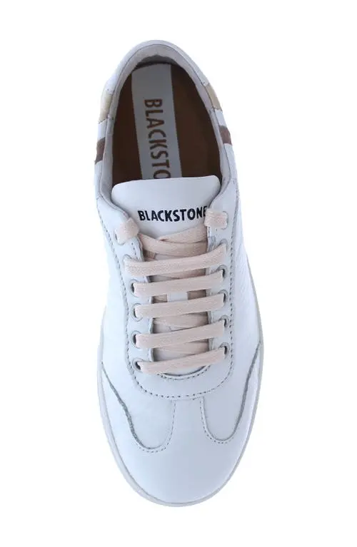 Blackstone Tw87 Leather Sneaker - White/wheat