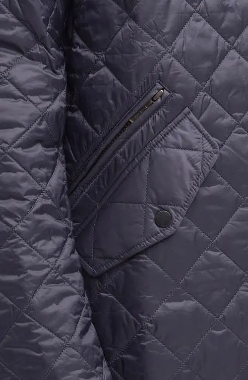 Barbour Flyweight Chelsea Quilted Jacket - Navy