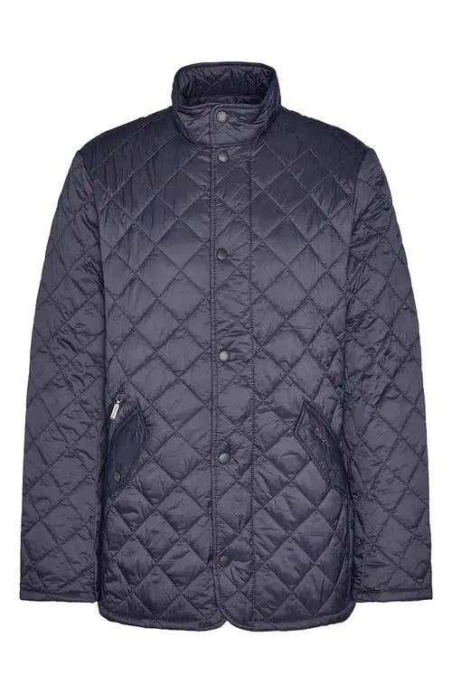 Barbour Flyweight Chelsea Quilted Jacket - Navy