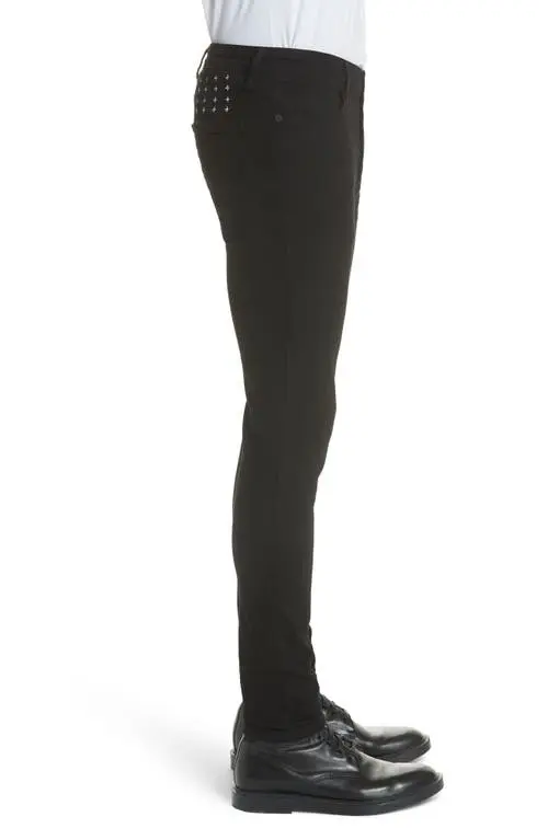 Ksubi Van Winkle Skinny Fit Jeans - Black