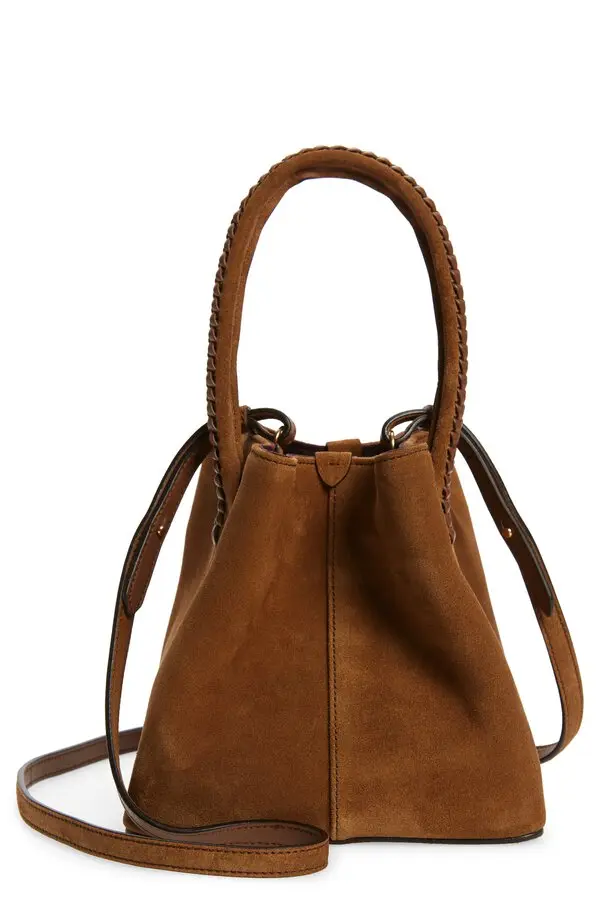 METIER Mini Perriand Suede Totebrown