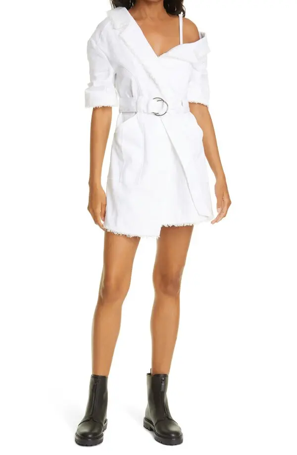 milly asymmetrical dress MILLY Asymmetrical Sheath Dress