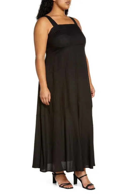 Vince Camuto Sleeveless Tiered Maxi Dress