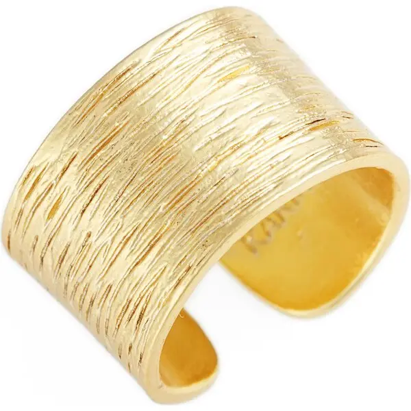 KARINE SULTAN Cigar Band Ring - Gold