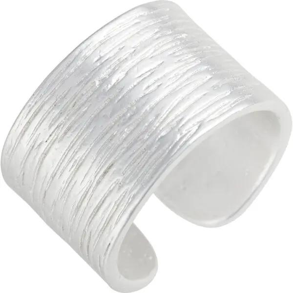 KARINE SULTAN Cigar Band Ring - Silver