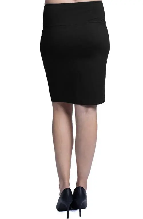ANGEL MATERNITY Ponte Pencil Skirt