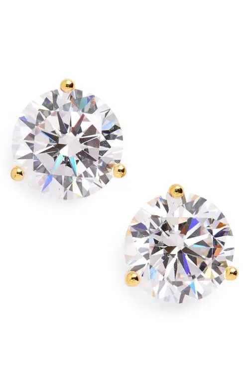 Nordstrom Cubic Zirconia Stud Earrings - Gold