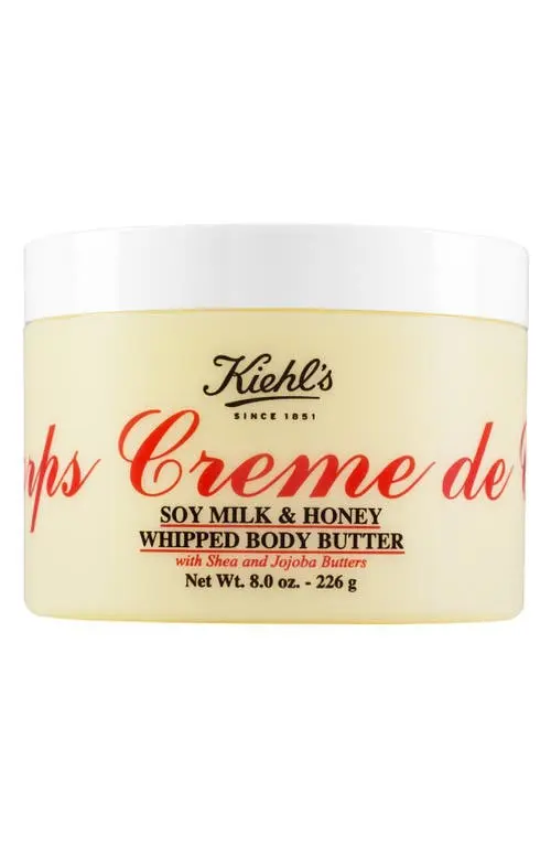 KIEHL'S SINCE 1851 Creme De Corps Soy Milk & Honey Whipped Body Butter - No Color