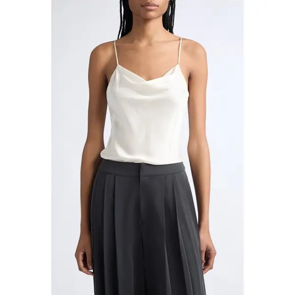 Cinq À Sept Marta Silk Camisole - Ivory