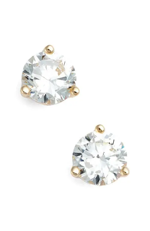 Nordstrom Cubic Zirconia Stud Earrings - Gold