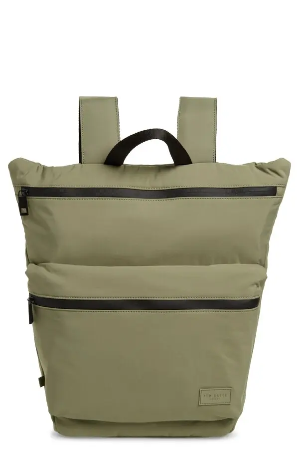 NEW Ted Baker London Crayve Paper Touch Nylon Unisex Sleek City Backpack NEW Ted Baker London Crayve Paper Touch Nylon Unisex Sleek  main image 2