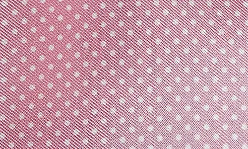 Eton Dot Silk Pocket Square - Pink/red
