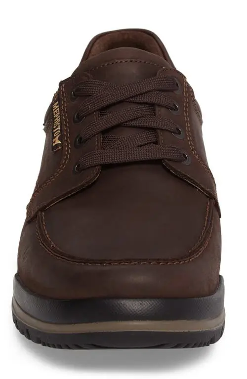 Mephisto Charles Waterproof Walking Shoe - Dark Brown  display picture 1