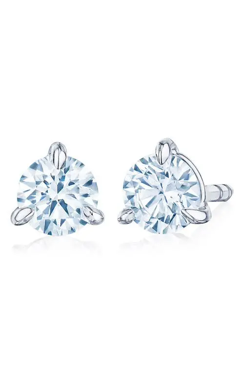 Kwiat 0.50ct Diamond Stud Earrings - Platinum