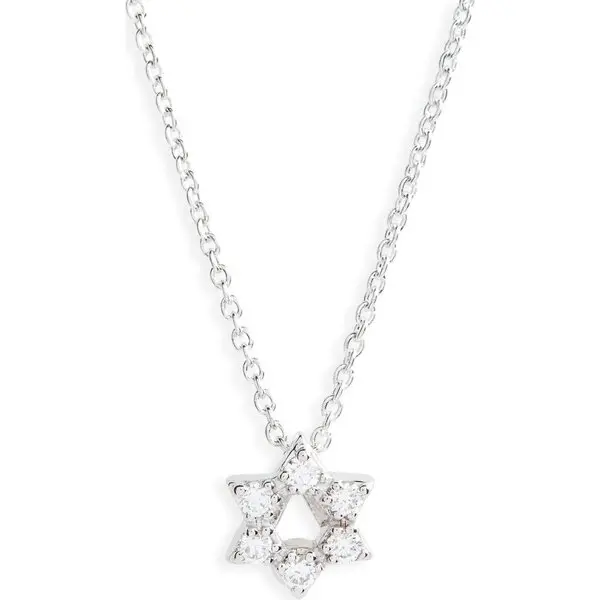 Roberto Coin Diamond Pendant Necklace - White Gold