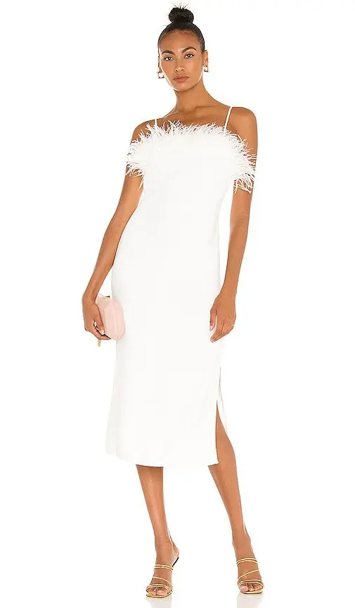 ELLIATT Harley Midi Dress - Ivory