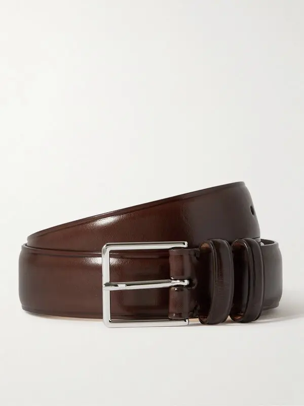 Paul Smith 3cm Leather Belt - Brown