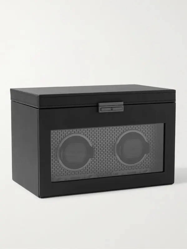 Wolf Axis Two-piece Watch Winder - Black