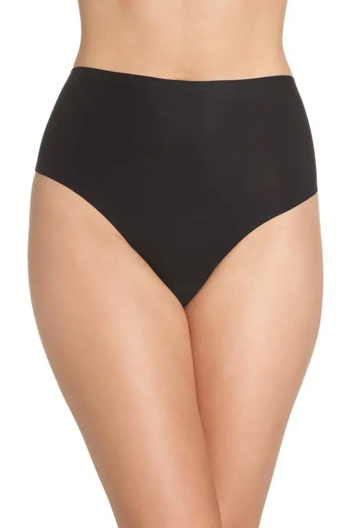 Chantelle Soft Stretch Seamless Retro Thong - Black