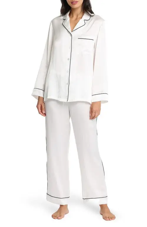 PAPINELLE Silk Pajamas - Ivory