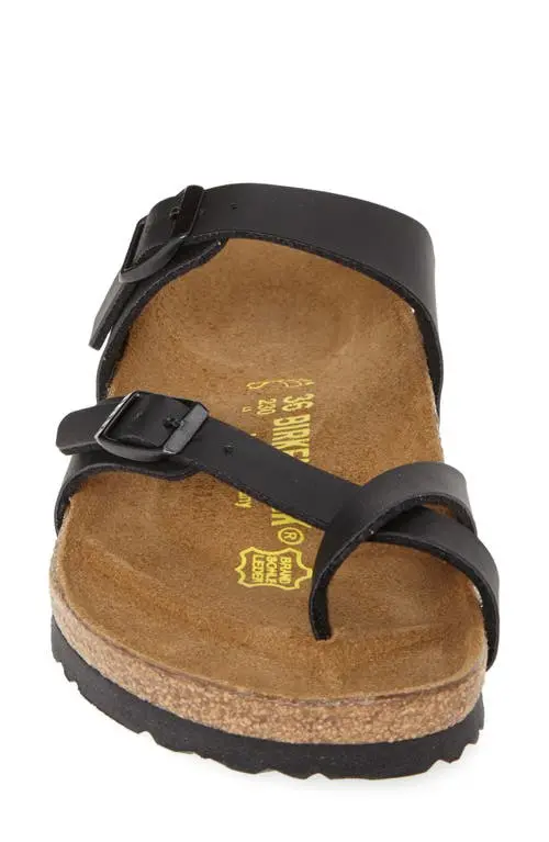 BIRKENSTOCK Mayari Birko-flor Sandal - Black