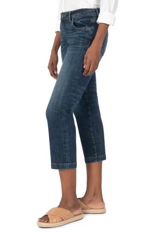 Kut From The Kloth Lauren Crop Straight Leg Jeans