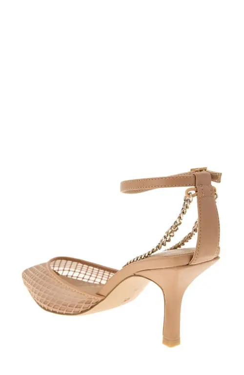 Bcbgmaxazria Mayah Ankle Strap Pump - Tan
