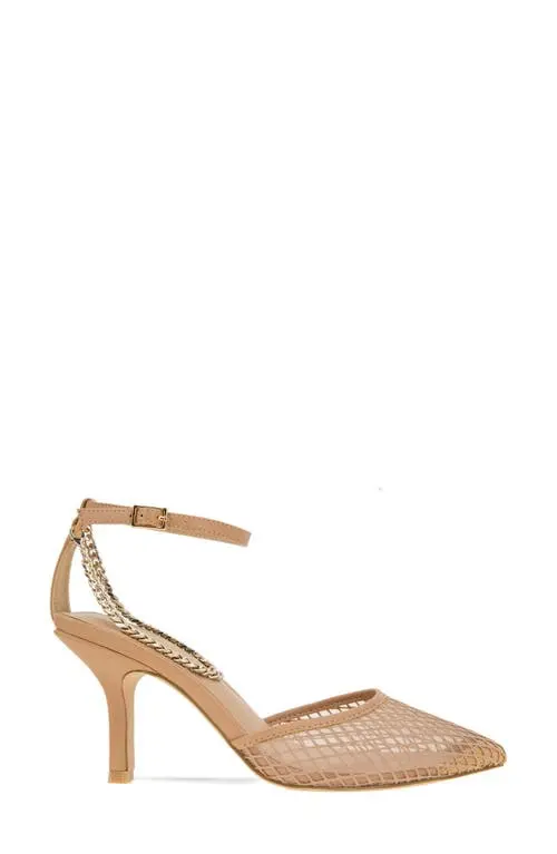 Bcbgmaxazria Mayah Ankle Strap Pump - Tan