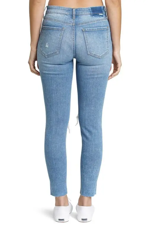 DAZE Money Maker Vintage Ripped High Waist Jeans