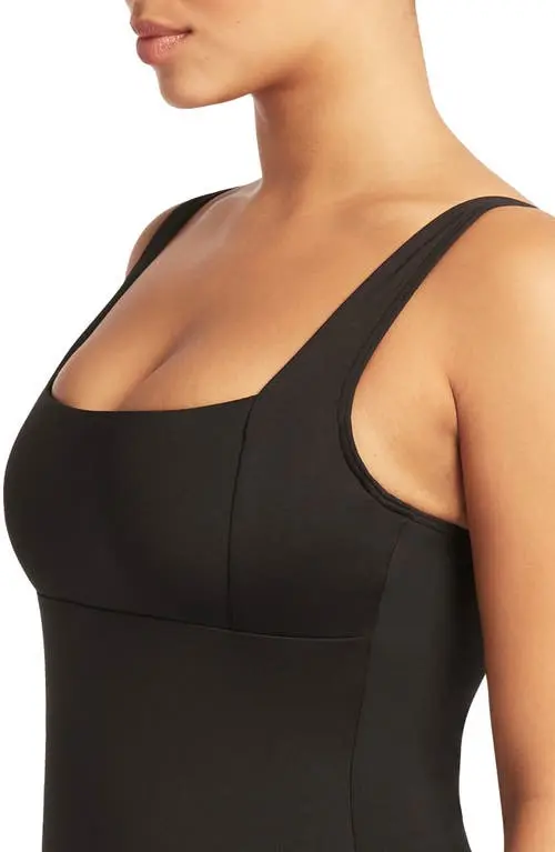 SEA LEVEL Square Neck One-piece Swimsuit