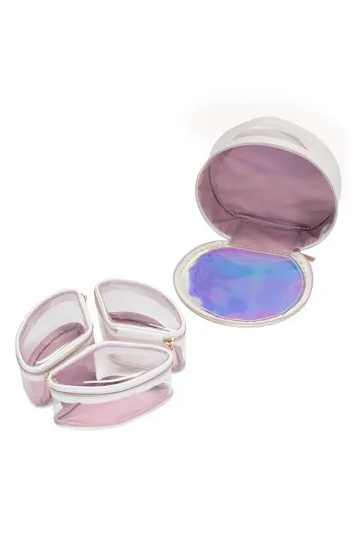 Stephanie Johnson Miami Nights Frost Riley Jewelry & Makeup Bag