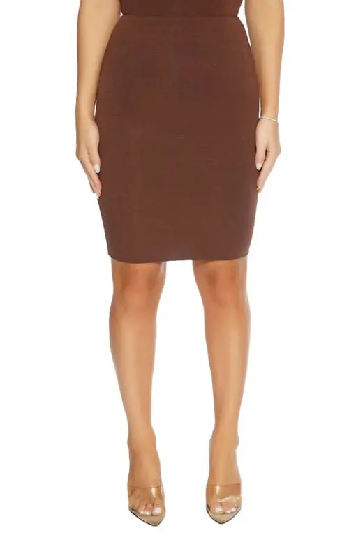 Naked Wardrobe Hourglass Mini Skirt