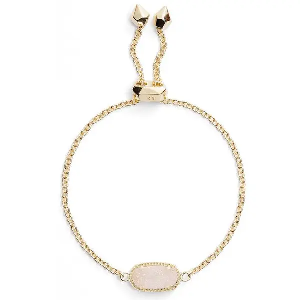 Kendra Scott Elaina Bracelet - Iridescent Drusy/gold