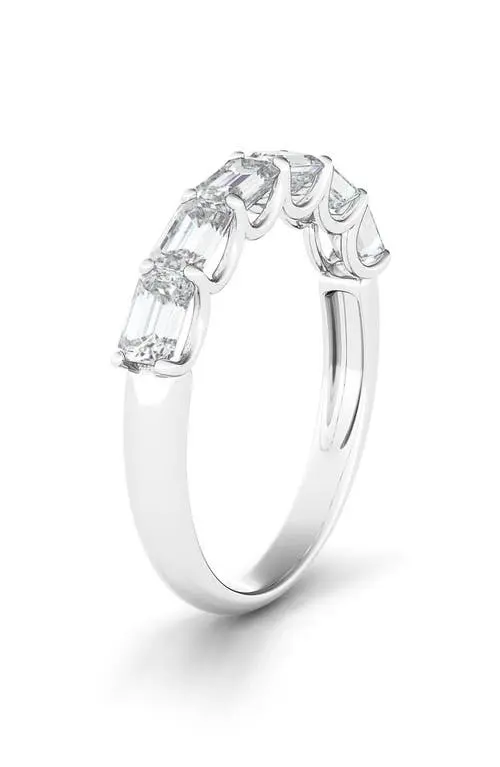 HAUTECARAT 18k Gold Eternity Ring With Lab-created Diamonds - White Gold