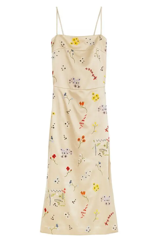 Tory Burch Embroidered Sheath Dress