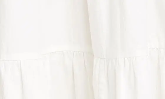 Ulla Johnson Sylvie Tiered Cotton Midi Skirt