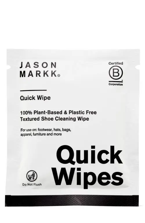 Jason Markk 30-pack Quick Cleaning Wipes - No Color