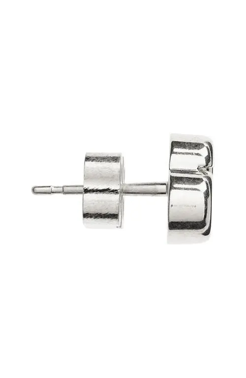Balenciaga Interlocking Logo Stud Earrings