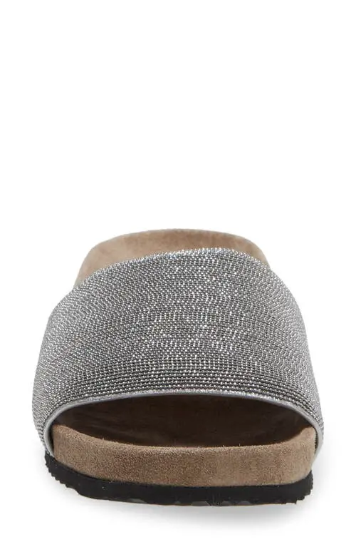 Brunello Cucinelli Monili Slide Sandal