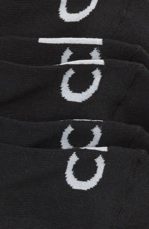 Calvin Klein 3-pack Micro Cushion No-show Socks - Black
