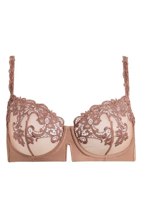 Simone Perele Saga Underwire Demi Bra - Tender Brown