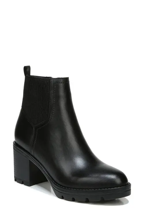 Naturalizer Verney Water Repellent Bootie - Black Leather
