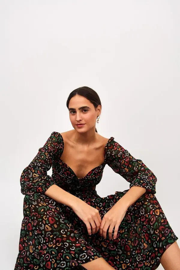 long sleeve black maxi dress bodycon Astoria Long Sleeve Maxi Dress