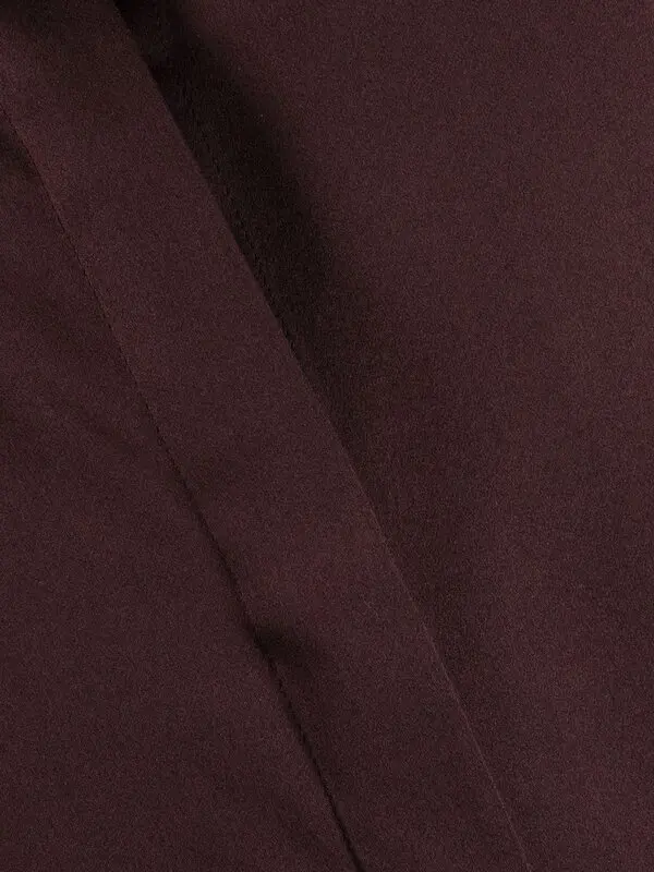 Carine Gilson Long-sleeve Silk Pyjama Top - Red