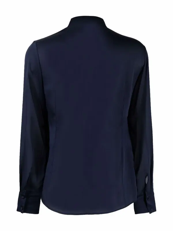Carine Gilson Long-sleeve Silk Shirt