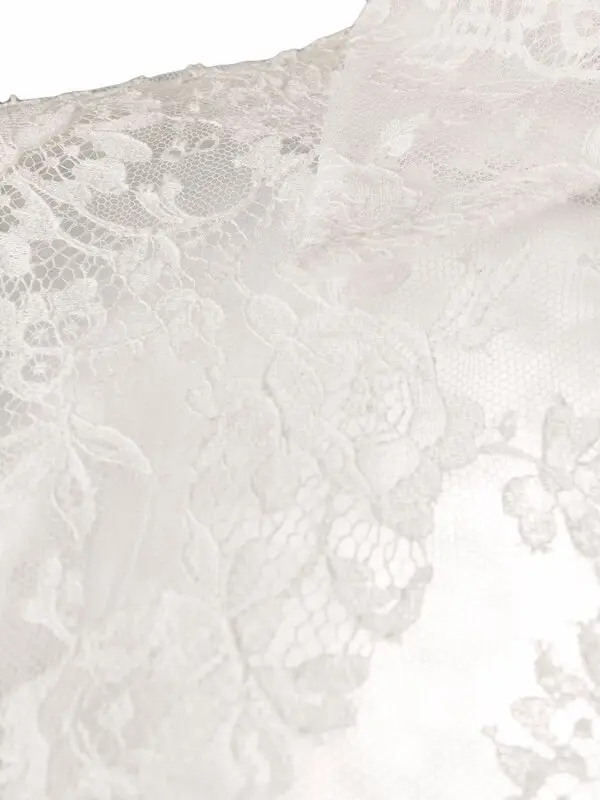 Carine Gilson Lace Appliqué Long-sleeve Shirt