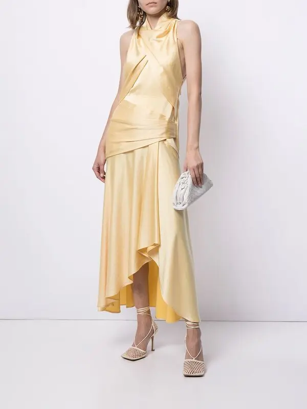 knee length dresses for ladies BRINDLEY MIDI DRESS – Acler main image 1